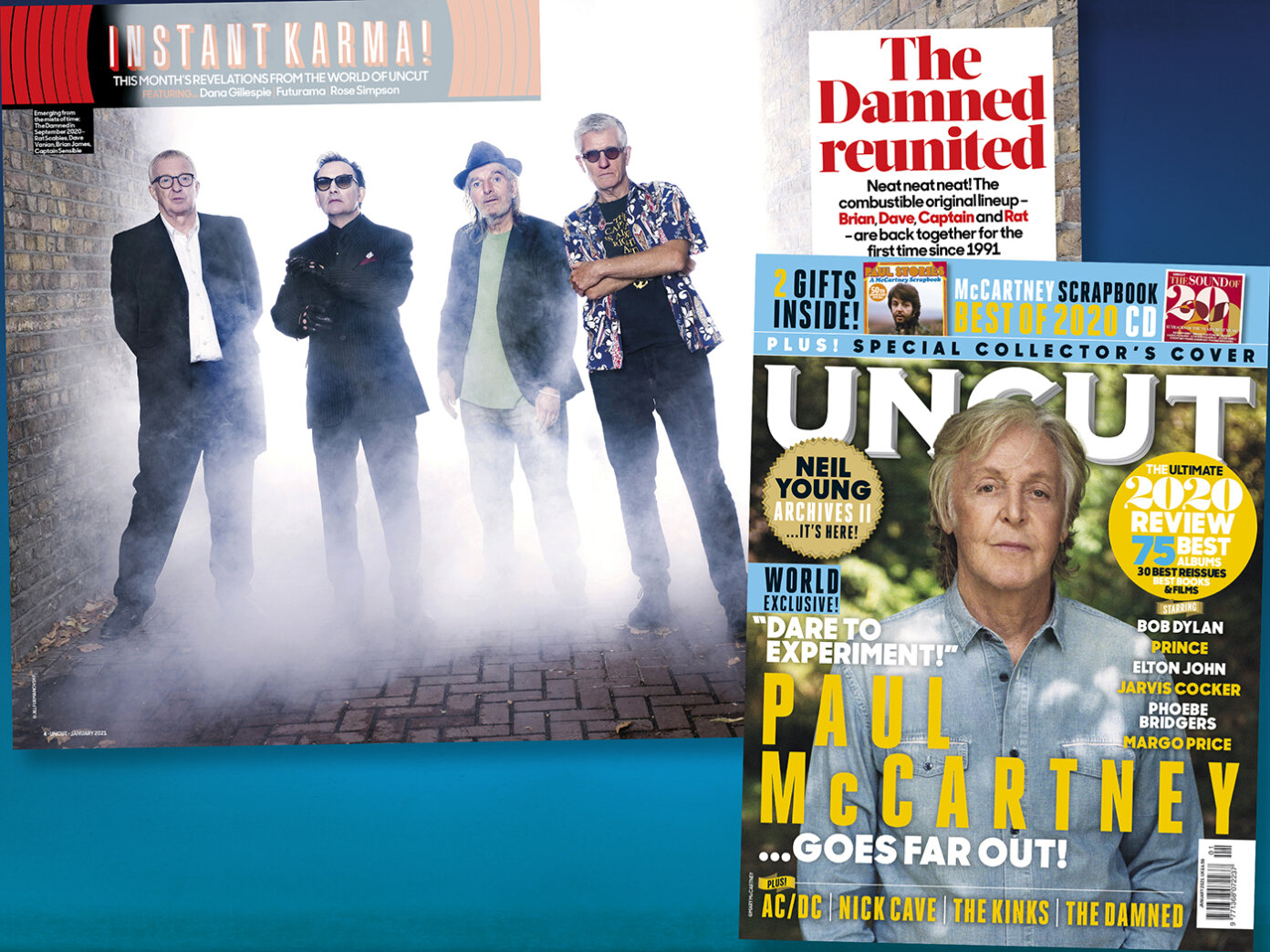 The Damned reunited: "We make an explosive sound together" - UNCUT