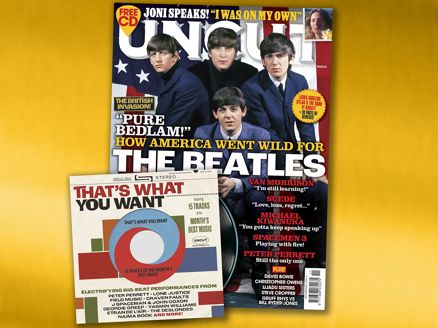Introducing the new Uncut: The Beatles, Joni Mitchell, Van Morrison ...