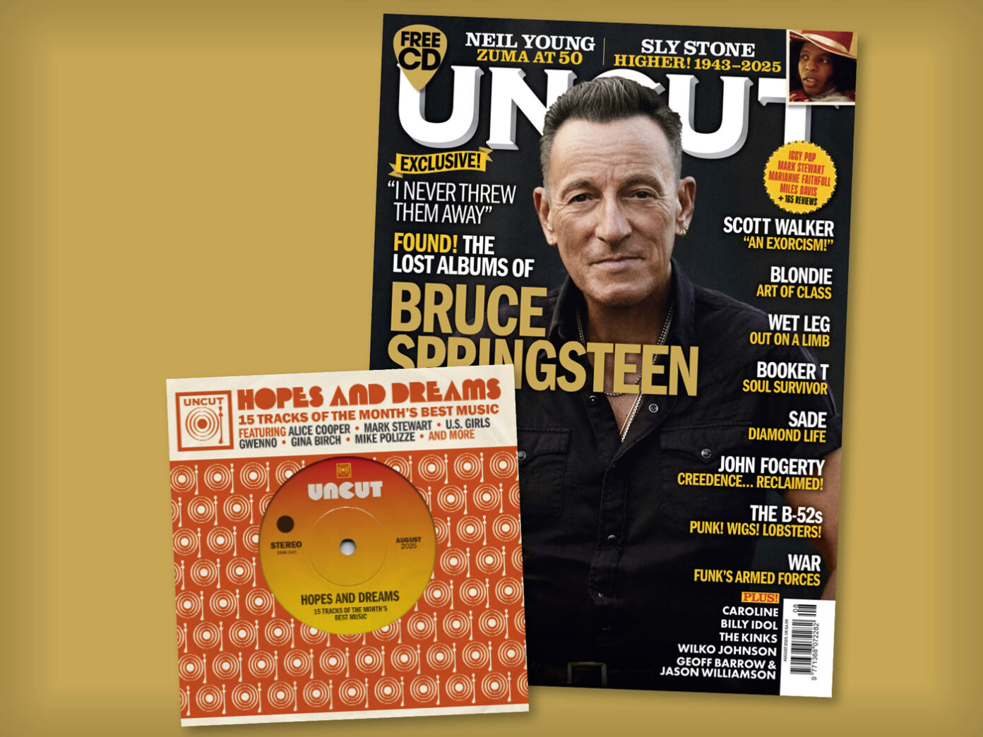 Introducing the new Uncut: Springsteen, Sly Stone, Neil Young, Wet Leg ...