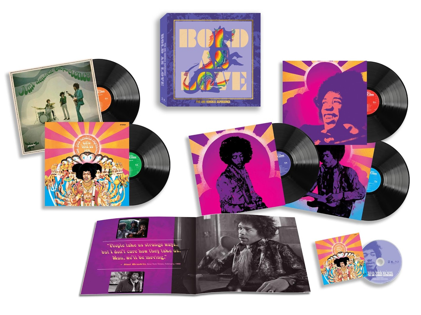 The Jimi Hendrix Experience’s new Bold As Love boxset to include 28 ...