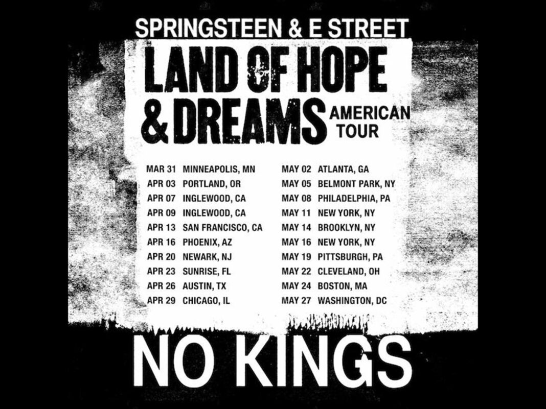 Bruce Springsteen announces Land Of Hope & Dreams American Tour - UNCUT